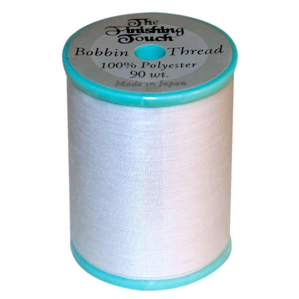Finishing Touch Bobbin Thread - White (90wt) - Ready Set Sew TN