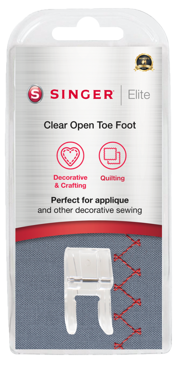 Singer Elite Clear Open Toe Foot - Ready Set Sew TN